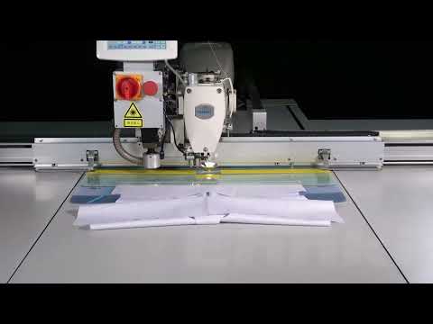 Use Template Sewing Machine for Shirt Back yoke