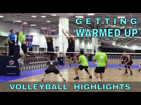 GETTING WARMED UP - Big Bics All Day vs Tall Ones Volleyball HIGHLIGHTS (USAV 2017 Nationals)