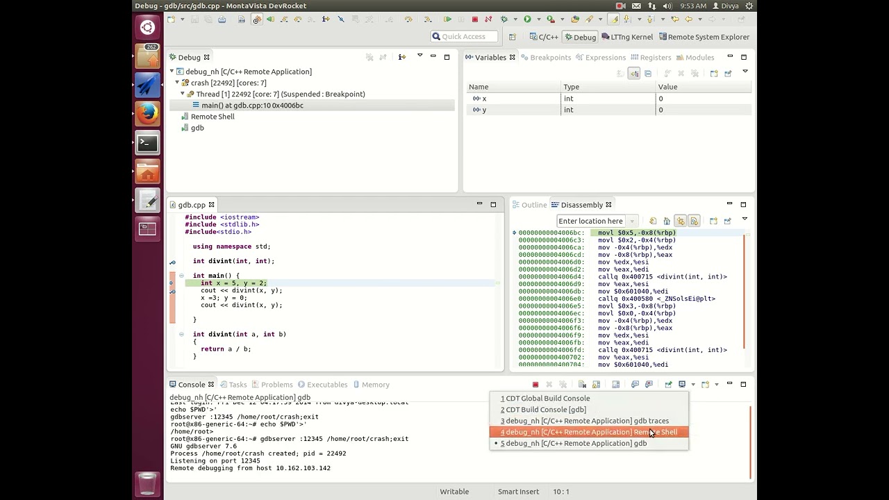 HOW TO: Tutorial (a) Use GNU GDB for reverse debugging