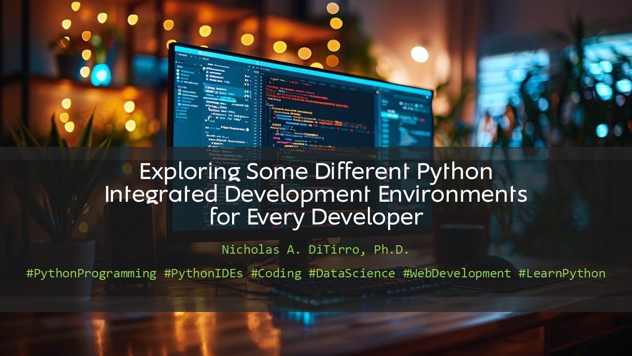 Exploring Different Python Integrated Development Environments (IDE) for Every Developer - 010323B02