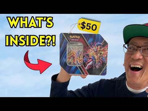 What's Inside This 2020 Pokemon Card Product? Opening a Zamazenta V Tin and 151 Poster Collection!