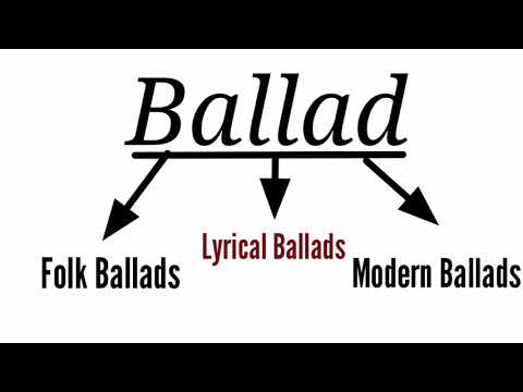 Ballad | Poetic form | Literature