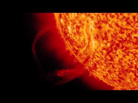 NASA | Ring-shaped Prominence Erupts from Sun