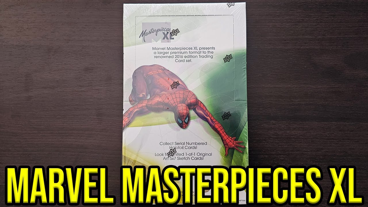2024 Marvel Masterpieces XL Hobby Box Unboxing
