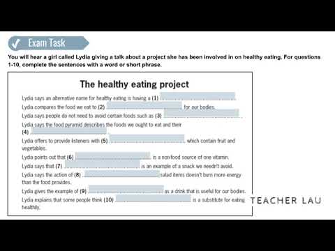 B2 Exam Booster - Listening P2 WS1