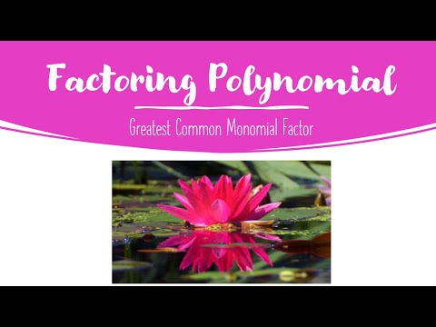 Greatest Common Factor