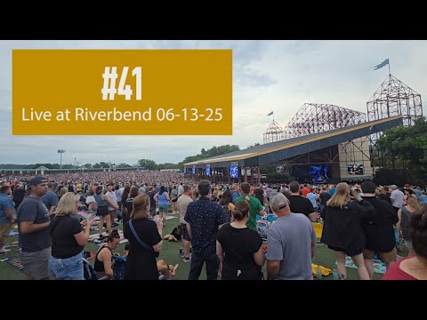 Dave Matthews Band performing "#41" live at Riverbend Music Center in Cincinnati Ohio 06-13-2025