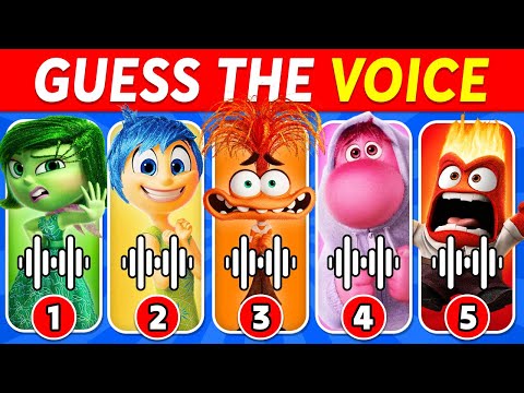 π Guess The Voice...! Inside Out 2 Movieπ‘ππ€’ Joy, Envy, Embarrassment, Ennui, Anxiety