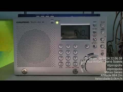 Rádio Bandeirantes AM 840 kHz (São Paulo/SP) - 20/01/2024