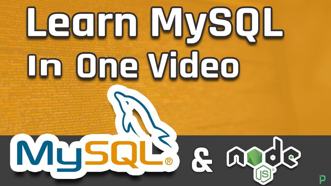 Learn MySQL with Nodejs in one Video