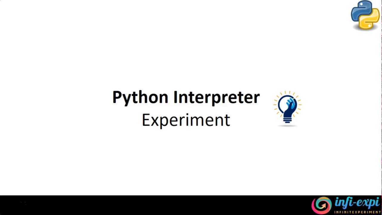 3. Python Interpreter - Demo