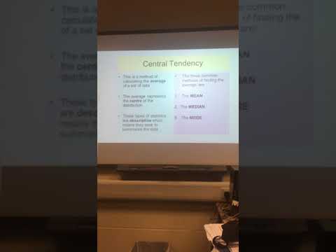 Psychology Research Methods- Data Handling- Descriptive statistics