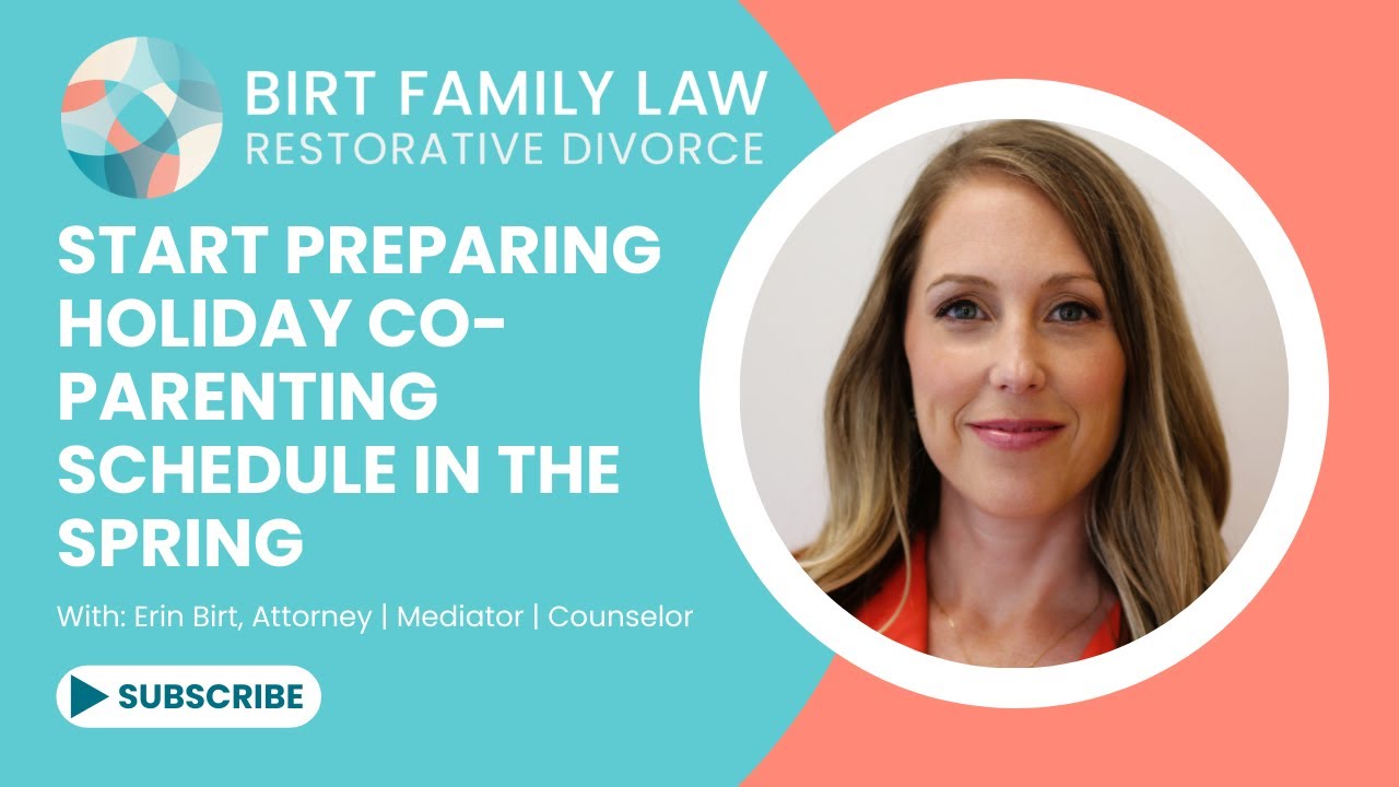 Start Preparing Holiday Co-Parenting Schedule In The Spring