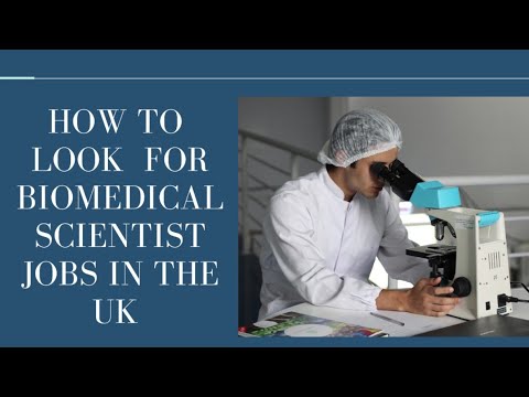 NHS JOB APPLICATION STEPS ENGLAND AND SCOTLAND. HOW TO APPLY FOR BIOMEDICAL SCIENTIST JOBS IN THE UK