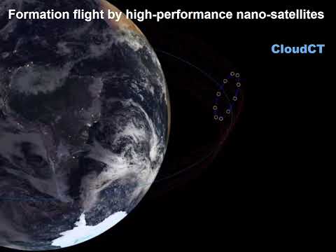 CloudCT - Cloud Tomography by Satellites for Better Climate Prediction