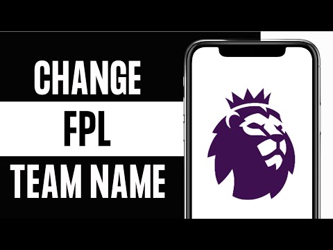 How To Change FPL Team Name