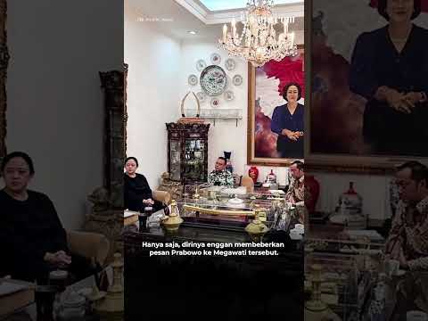 Dasco Diutus Prabowo Temui Megawati, Sinyal PDIP Masuk Kabinet?