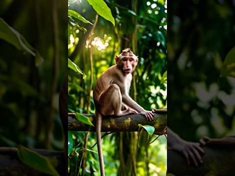Monkey Seeing GIF βΎοΈ no.1 animals Shorts βΎοΈ #shorts #shortvideo #shortsfeed #shortsvideo