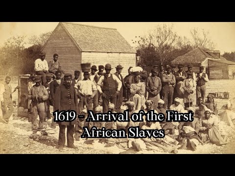1619 - The Arrival of the First African Slaves in Jamestown