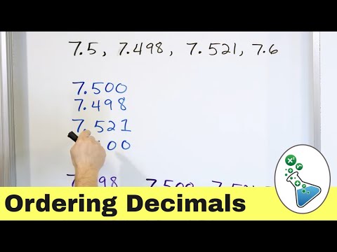 Ordering Decimals with Ease