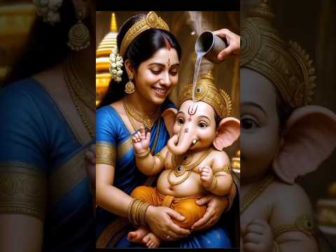 Ganesh#parvati maata#Divine mother ai ganesh shorts#devotional shorts #Hindu gods#trending