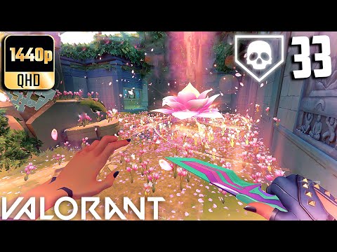 Valorant- 33 Kills As Reyna On Lotus Unrated Full Gameplay #78! (No Commentary)