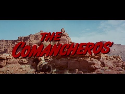 The Comancheros (1961) title sequence