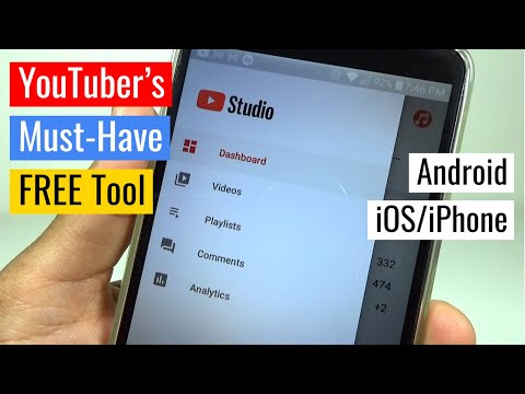 What is YouTube Studio App For Mobile, Features and Options (Android / iOS / iPhone)
