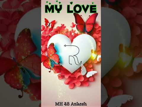 #R name whatsaap status video❤ R name letter#trending #status #video #r #name #lovers #status