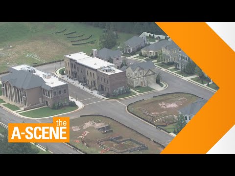 Tyler Perry Studios tour as seen from the air in 2018