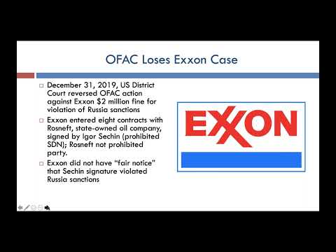 2019 OFAC Sanctions Enforcement and Compliance Trends (January 2020)