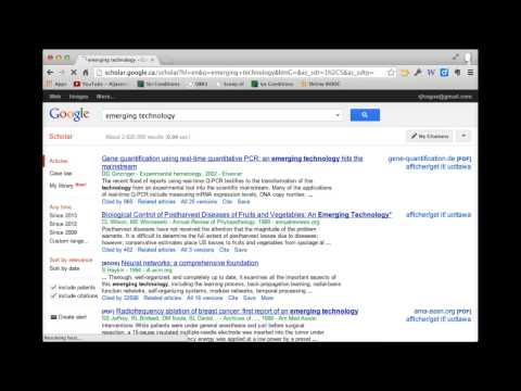Using Google Scholar with the uOttawa library