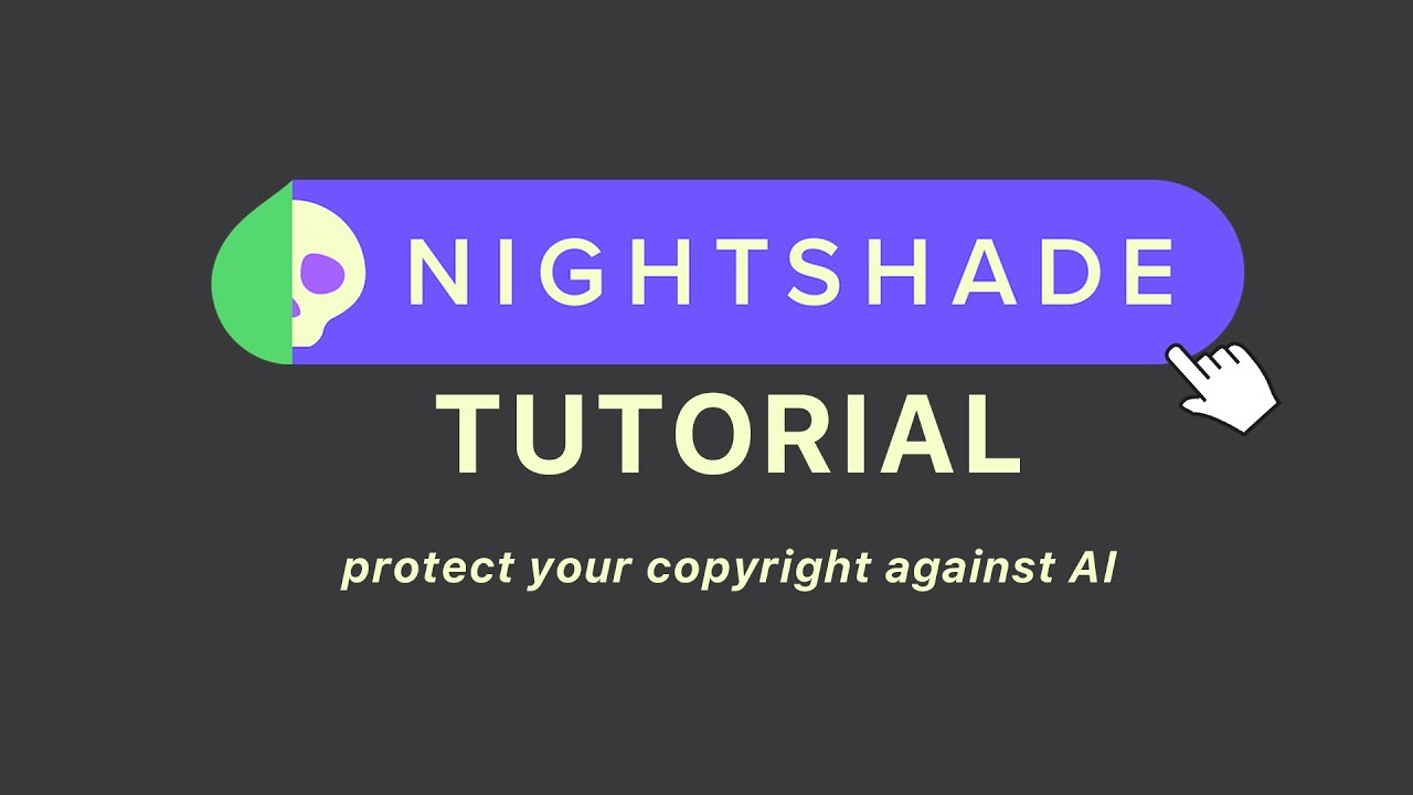 Nightshade Tutorial | How to use AI Protection Software