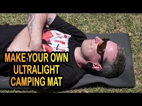 DIY Ultralight Camping Mat // Thin, Light & Versatile!