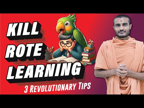 Kill Rote Learning | 3 Revolutionary Tips | Swaminarayan Gurukul Hyderabad