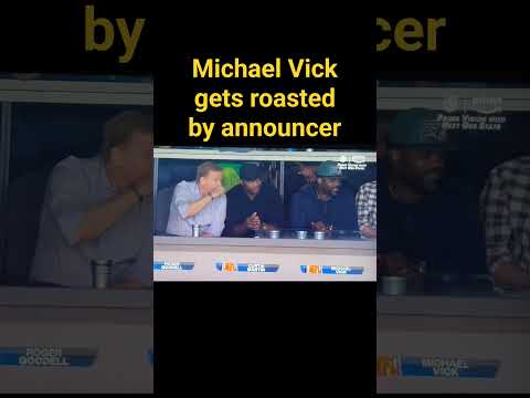Michael Vick got roasted on the Thursday Night Football Prime Vision announcer #football #NFL #roast