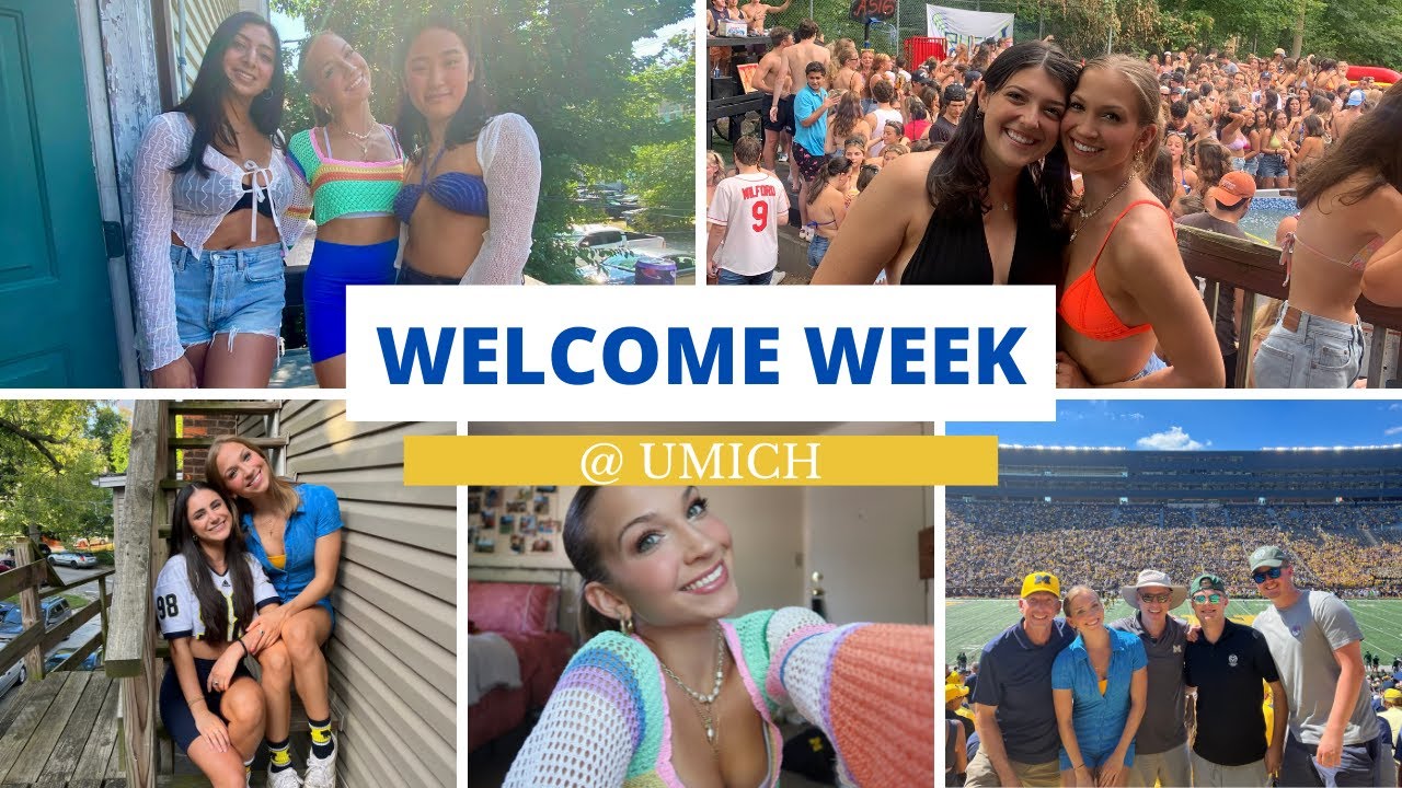 College Move-In Vlog: welcome week, hauls, concerts, & GAMEDAY