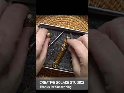 Vintage ANTIQUE SEWING KIT Short Video✨3 ring binder supplies✨Amazon Embroidery Scissors✨