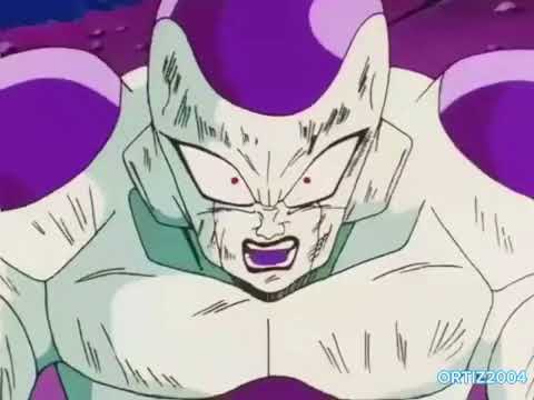 Goku golpea a freezer 😎