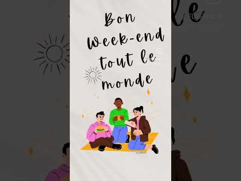 Bon Week-end 🌞🌻🐞
