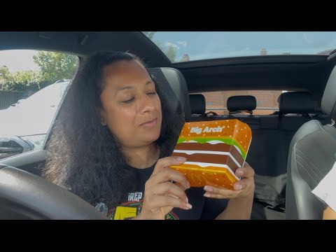 MCDONALDS NEW BIG ARCH BURGER HONEST REVIEW FIRST TRY!!!