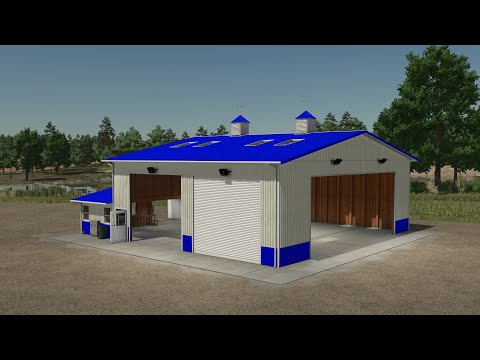 Farming Simulator 25 US Workshop Hall FS25 Mods