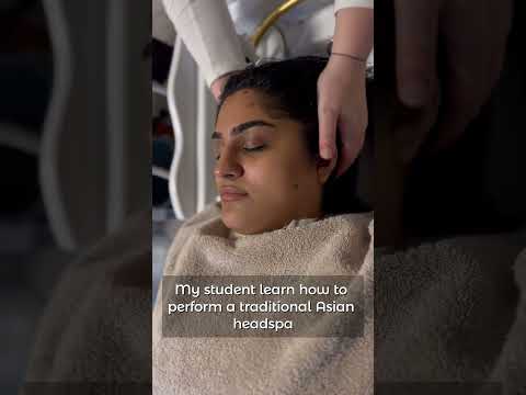 Training Japanese Headspa: available online and in-person. We travel worldwide.