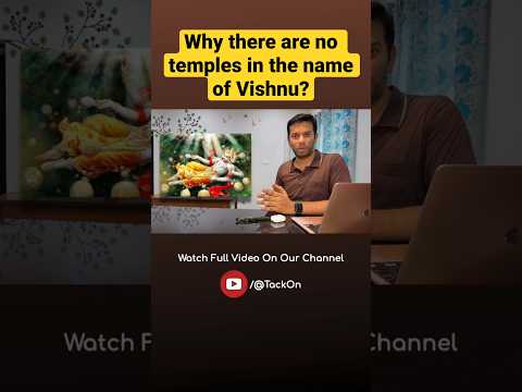 There are no temples in the name of Vishnu | Watch full video at the link in description #shorts