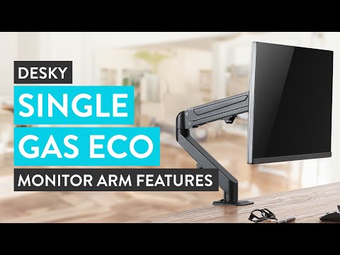 Single Gas Eco Monitor Arm Features