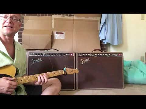Fender 1960 Pro Amp - PINK TOLEX - HARMONIC TREMOLO - GREAT | Reverb
