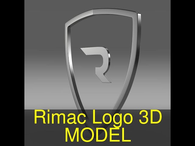 Rimac Logo 3D Model - FlatPyramid