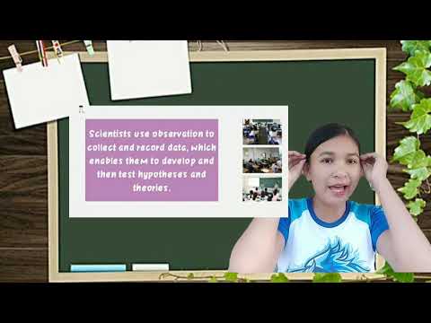 Lesson 9: Definition of Observation