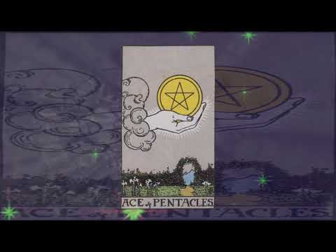 Ace Of Pentacles. Tarot card meanings & History of tarot cards