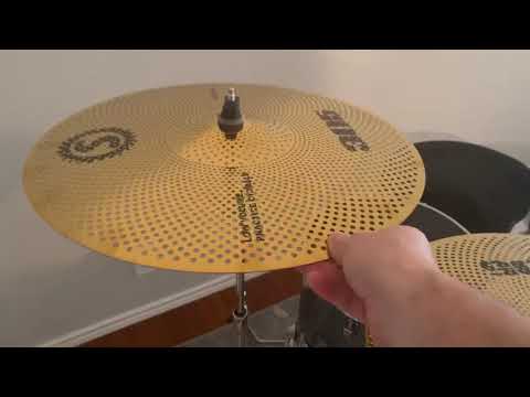 Review Ludwig breakbeats, Pearl hardware 150 series, low volume cymbals
